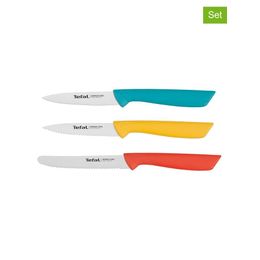 Tefal 3tlg. Messer-Set "Colorfood" in Mint/ Rot/ Gelb - 26% | Kuechenhelfer