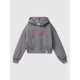 Benetton Hoodie in Grau - 41% | Größe 140 | Kinder-sweatshirts-jacken