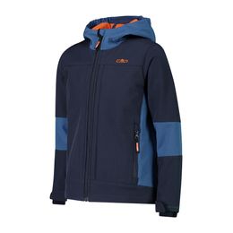 CMP Softshelljacke in Dunkelblau/ Blau - 53% | Gr&ouml;&szlig;e 110 | Kinder-outdoor-jacken