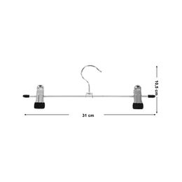 Songmics 20er-Set: Kleiderbügel in Silber - (B)31 x (H)10,5 cm - 10% | Garderoben