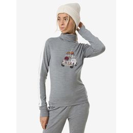 super.natural Rollkragenpullover in Grau - 60% | Gr&ouml;&szlig;e XL | Damen-pullover-cardigans