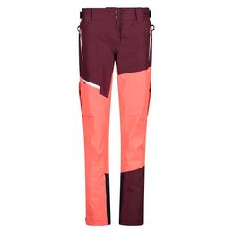 CMP Ski-/ Snowboardhose in Bordeaux/ Orange - 54% | Größe 38 | Damen-sporthosen