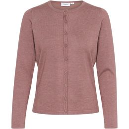 Saint Tropez Damen Strickjacke &raquo;A8661, MilaSZ R-Neck Cardigan&laquo; Viskose Feinstrick, Classic Fit S