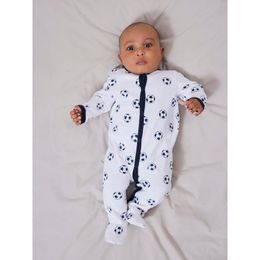 name it Schlafanzug »NBMNIGHTSUIT W/F FOOTBALL NOOS« Bright White 56 56 Schlafanzug von name it für Jungen
