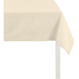 Apelt Tischdecke »4362 Rips - UNI« Wasser- und Schmutzabweisend natur Obermaterial: 60% Polyester, 40% Baumwolle B/L: 45 cm x 135 cm