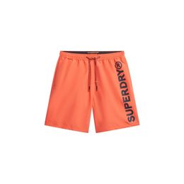 Superdry Badeshorts Herren Größe XL koralle