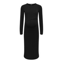Only Maternity Umstand Kleid 'OLMDandra' Damen Gr&ouml;&szlig;e 44 schwarz Winterkleid