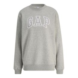 GAP Tall Sweatshirt 'HERITAGE' Damen Gr&ouml;&szlig;e XL grau / graumeliert / wei&szlig;