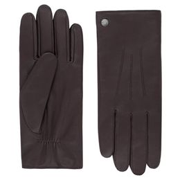 Roeckl Full Finger Gloves 'COBURG TOUCH' male Brown size 8,5