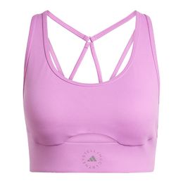 adidas by Stella McCartney Sport-BH 'TrueStrength' Damen Größe 4XS orchidee
