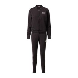 EA7 Emporio Armani Jogginganzug Damen Gr&ouml;&szlig;e L schwarz / wei&szlig;