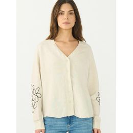 Pieszak Bluse 'Camilla' Damen Größe L schwarz / offwhite