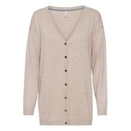 Pulz Jeans Knit Cardigan 'SARA' female Beige size S