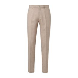 s.Oliver BLACK LABEL Bügelfaltenhose Herren Größe 27 nude / braun