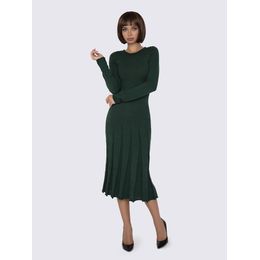 Anushka Strickkleid Damen Gr&ouml;&szlig;e S/M dunkelgr&uuml;n