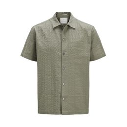 Jack & Jones Plus Jack & Jones Plus Button Up Shirt male Green size 6XL