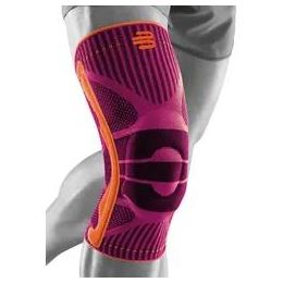 Kniebandage Bauerfeind "Knee Support", Gr. M, pink, Obermaterial: 57% Baumwolle, 41% Polyester, 2% Elasthan, Bandagen Kniebandage