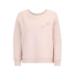 GAP Petite Sweatshirt Damen Gr&ouml;&szlig;e M gold / pastellpink
