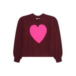 GAP Pullover M&auml;dchen Gr&ouml;&szlig;e 116/122 pink / bordeaux
