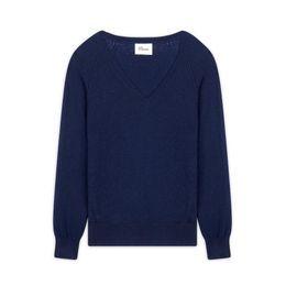 JUST CASHMERE Pullover 'Phoebe' Damen Gr&ouml;&szlig;e XXXL navy