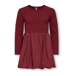 Only Mini Kleid 'KMGTRINNY' Mädchen Größe 104 weinrot