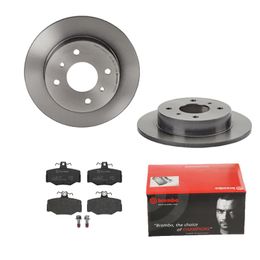 Brembo Bremsensatz-Hinterachse COATED DISC LINE / STANDARD IJDTIDIPD2 Bremsensatz, Scheibenbremse hinten rechts links voll 258mm f&uuml;r NISSAN 440603F085