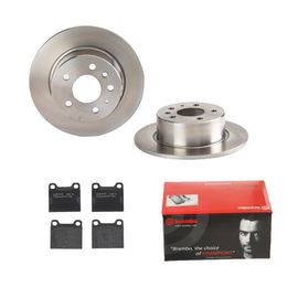 Brembo Bremsensatz, Scheibenbremse hinten rechts links voll 279mm f&uuml;r MERCEDES-BENZ SAAB VOLVO A0004206280 4205820 4205720 1420-55143