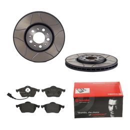 Brembo Bremsensatz, Scheibenbremse vorne rechts links innenbelüftet 288mm für SKODA VW (SVW) SEAT (FAW) AUDI 6R0615301A JZW615301D L6RD615301A 1420-54
