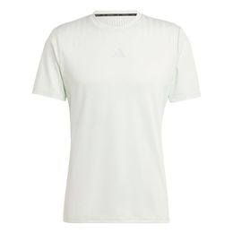adidas Performance Funktionsshirt 'HIIT Airchill' Herren Gr&ouml;&szlig;e S grau / pastellgr&uuml;n