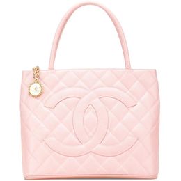 Chanel Shopper - Caviar Medallion Tote - Gr. unisize - in Gold - f&uuml;r Damen