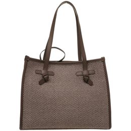GIANNI CHIARINI Crossbody Bags - Shopper with leather details - Gr. unisize - in Braun - f&uuml;r Damen