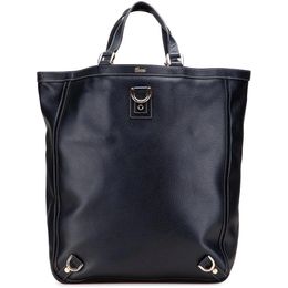 Gucci Shopper - Calfskin Abbey D Ring Tote - Gr. unisize - in Blau - f&uuml;r Damen