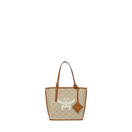 MCM Shopper - Tote Bag Himmel Shopper in Lauretos - Gr. unisize - in Beige - f&uuml;r Damen