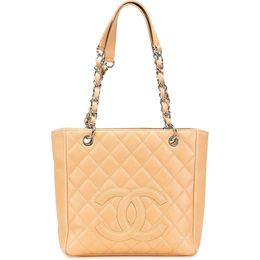 Chanel Shopper - Caviar Petite Shopping Tote - Gr. unisize - in Braun - f&uuml;r Damen