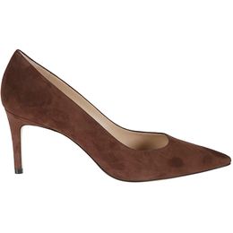 Stuart Weitzman Hohe Schuhe - Stuart Power 75 Pumps Brown - Gr. 36 (EU) - in Braun - f&uuml;r Damen