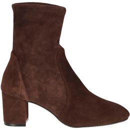 Stuart Weitzman Stiefel - Yuliana 60 Ankle Boots Brown - Gr. 37 (EU) - in Braun - f&uuml;r Damen