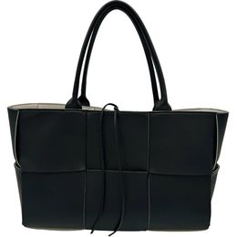 Bottega Veneta Crossbody Bags - Bottega Veneta Arco Tote Bicolor - Black - Gr. unisize - in Schwarz - f&uuml;r Damen