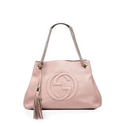 Gucci Shopper - Medium Leather Soho Chain Tote - Gr. unisize - in Gold - f&uuml;r Damen