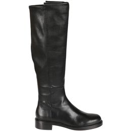 Stuart Weitzman Stiefel - 5050 Gisele Knee-high Boots Black - Gr. 37,5 (EU) - in Schwarz - f&uuml;r Damen
