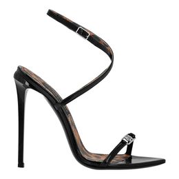 Philipp Plein Sandaletten mit Absatz - Sandaletten - Gr. 36 (EU) - in Schwarz - für Damen
