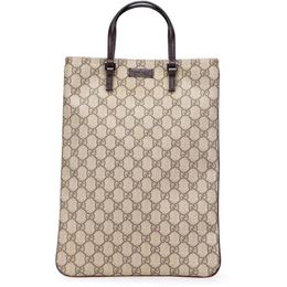 Gucci Shopper - GG Supreme Tote - Gr. unisize - in Braun - f&uuml;r Damen