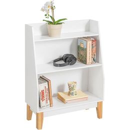 sobuy Kinderregal in Wei&szlig;/ Braun - (B)60 x (H)80 x (T)25cm | Gr.: onesize