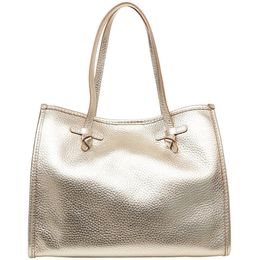 GIANNI CHIARINI Crossbody Bags - Grained leather shopper - Gr. unisize - in Gold - f&uuml;r Damen