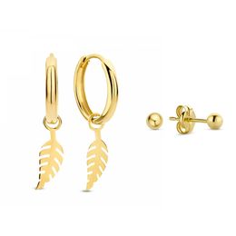 Isabel Bernard Ohrringe - Cadeau d&acute;Isabel 585 Gold Geschenkset - Gr. unisize - in Gold - f&uuml;r Damen