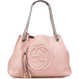 Gucci Shopper - Medium Leather Soho Chain Tote - Gr. unisize - in Gold - f&uuml;r Damen
