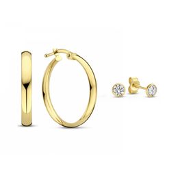Isabel Bernard Ohrringe - Cadeau d&acute;Isabel 585 Gold Geschenkset - Gr. unisize - in Gold - f&uuml;r Damen