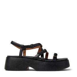 Camper Sandaletten mit Absatz - Sandalen Tasha - Gr. 40 (EU) - in Schwarz - für Damen