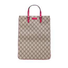 Gucci Shopper - GG Supreme Tote - Gr. unisize - in Braun - f&uuml;r Damen