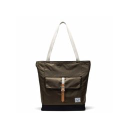 HERSCHEL Retreat - Shopper 13" 45.5 cm (ivy green/light pelican) in ivy green/light pelican | Gr.: onesize