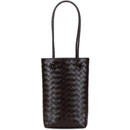 Bottega Veneta Shopper - Mini Nappa Intrecciato Tote - Gr. unisize - in Braun - f&uuml;r Damen